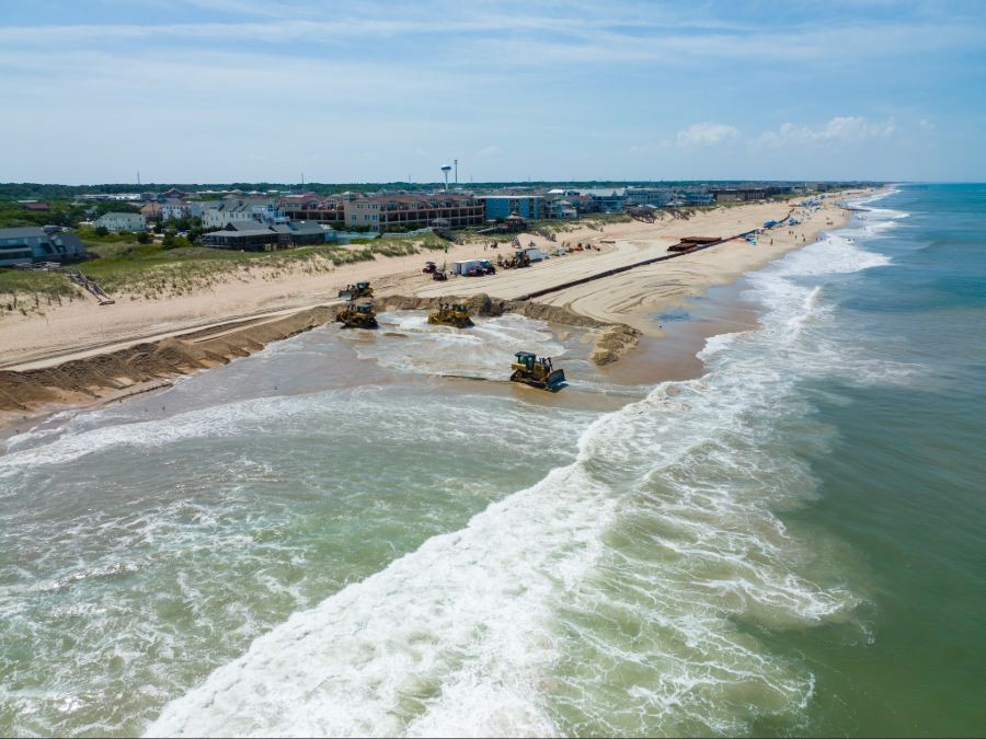 Building Beaches: 2026 Beach Nourishment Projects in Dare County ...